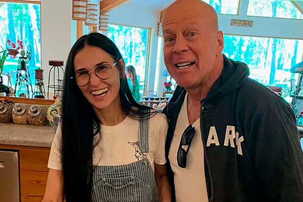 Demi Moore comparte emotivo video del cumpleaños de Bruce Willis - Zócalo