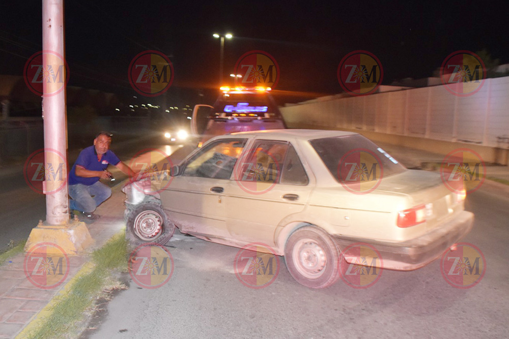 Se estampa correlón en la Industrial - Zócalo