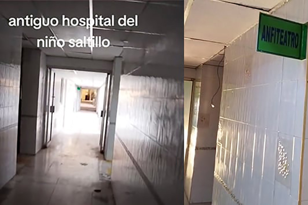 ¡De terror! Joven visita el antiguo Hospital del Niño en Saltillo y ...