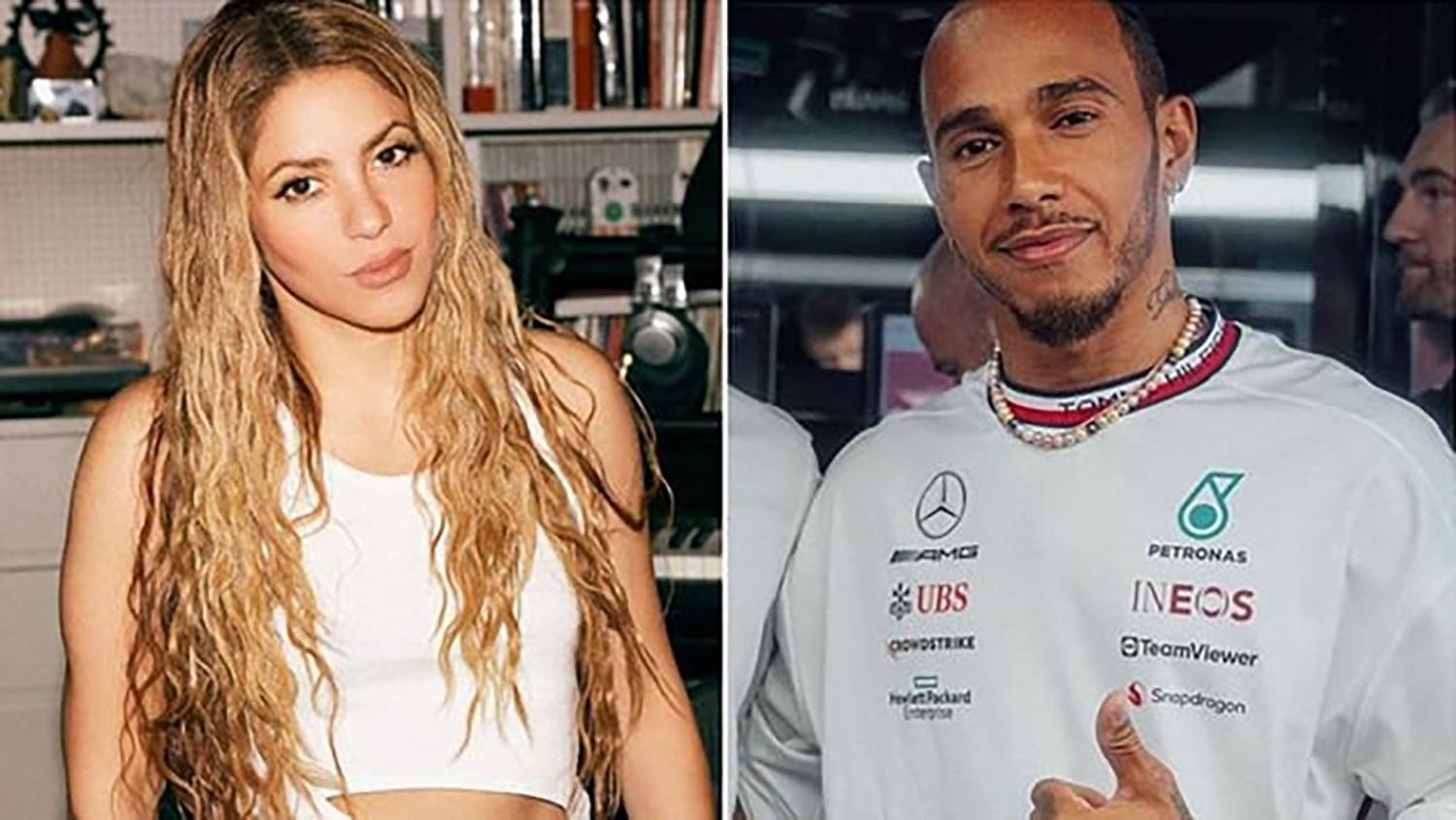 Shakira y Hamilton volvieron a pasarla noche de fiesta en Londres - Zócalo