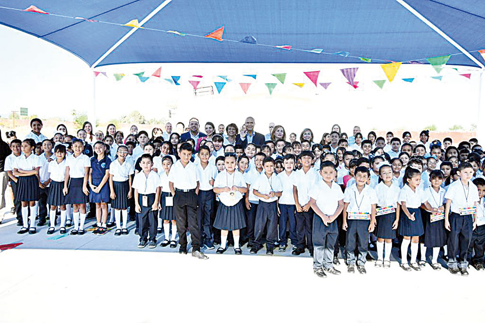 Entregan segundo techumbre a escuela - Zócalo