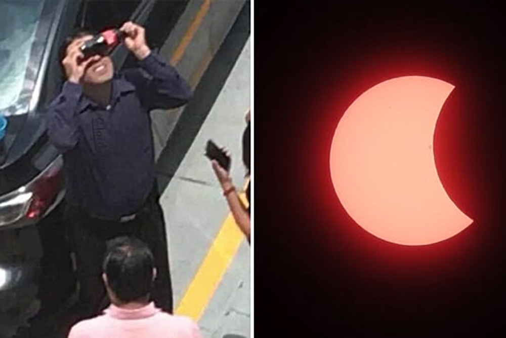 ¿Miraste el eclipse solar sin protección? Estos síntomas en los ojos ...