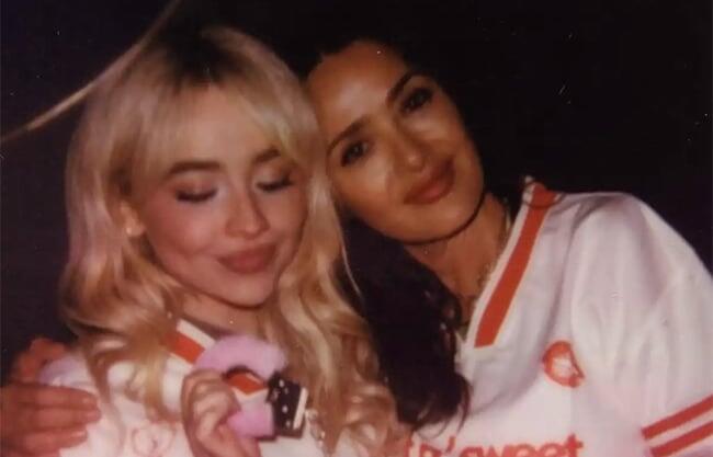 Sabrina Carpenter ‘arresta’ a Salma Hayek durante su concierto en ...