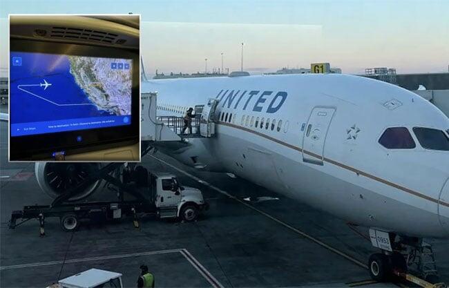 Vuelo de United Airlines de Los Ángeles a China da media vuelta porque ...