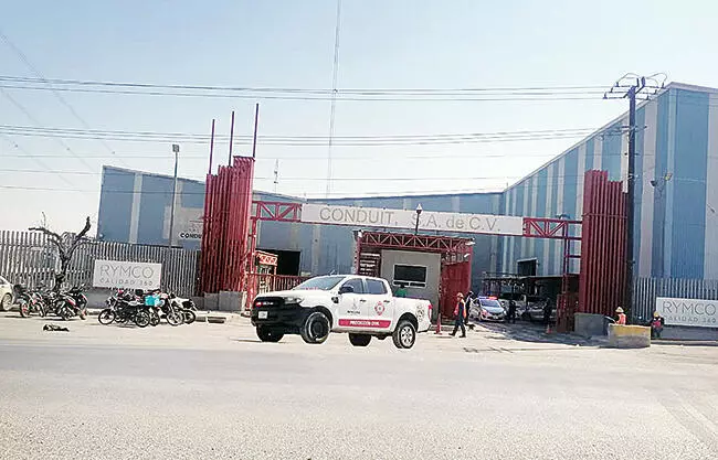 Alarma en Conduit por incendio - Zócalo