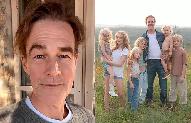 Sin darse por vencido, James Van Der Beek decide no hacer propósitos de ...